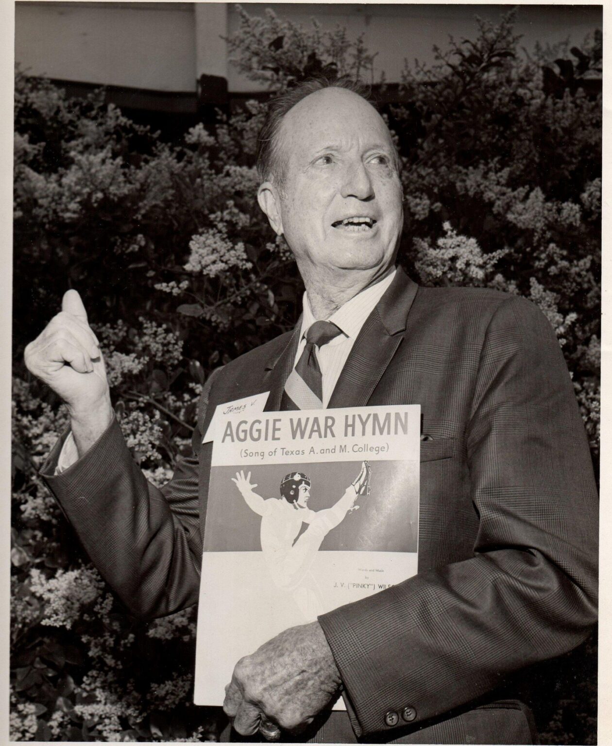 Pinky Wilson and the Aggie War Hymn - Museum of the American G.I.