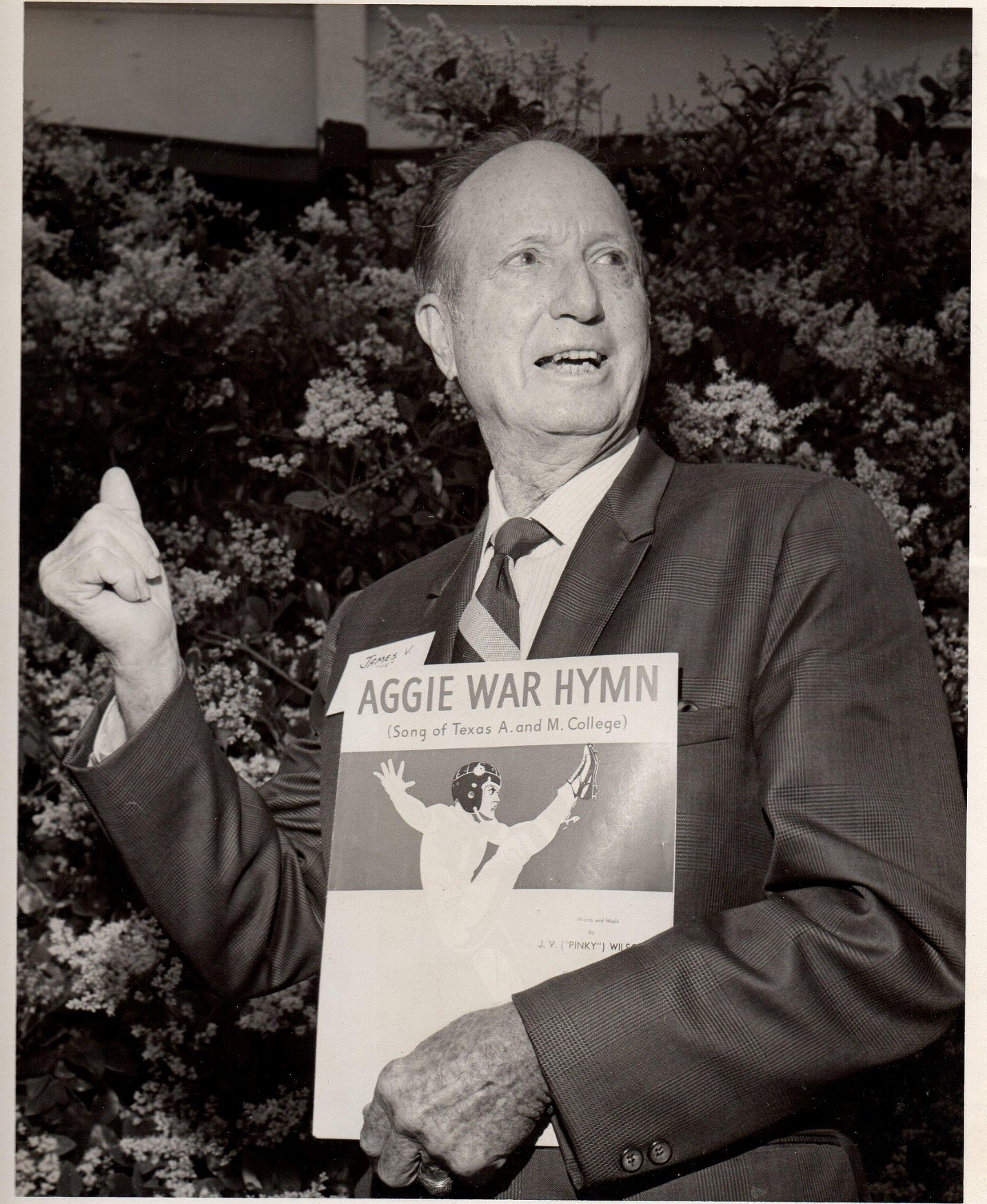 Pinky Wilson and the Aggie War Hymn - Museum of the American G.I.